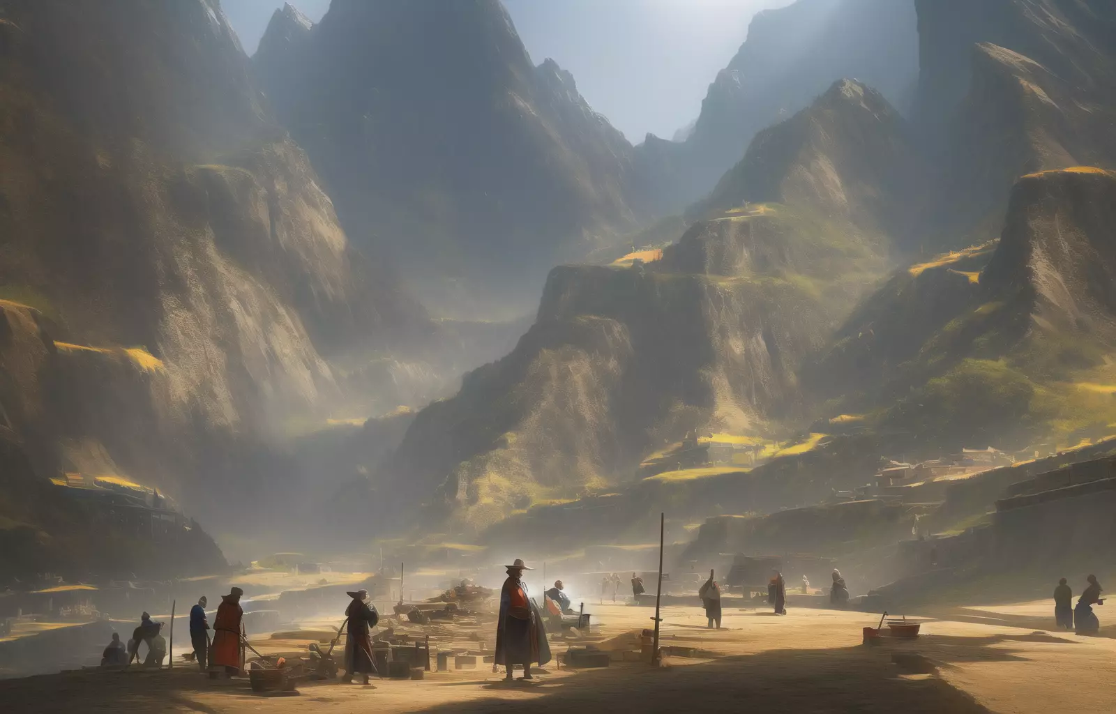 Yugong moves the mountain | Poems and Idioms