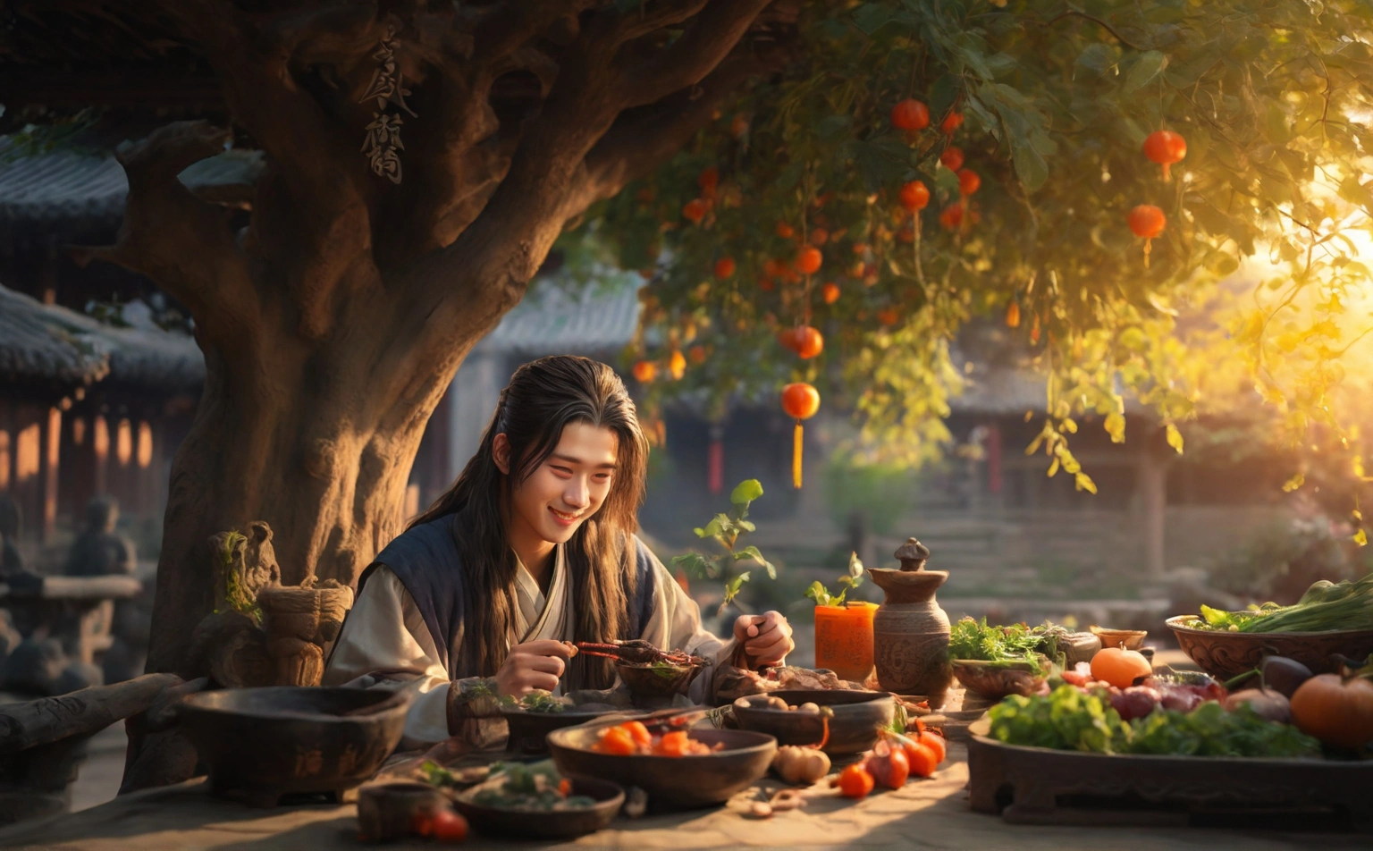 Indulge in pleasure and forget Shu | Poems and Idioms