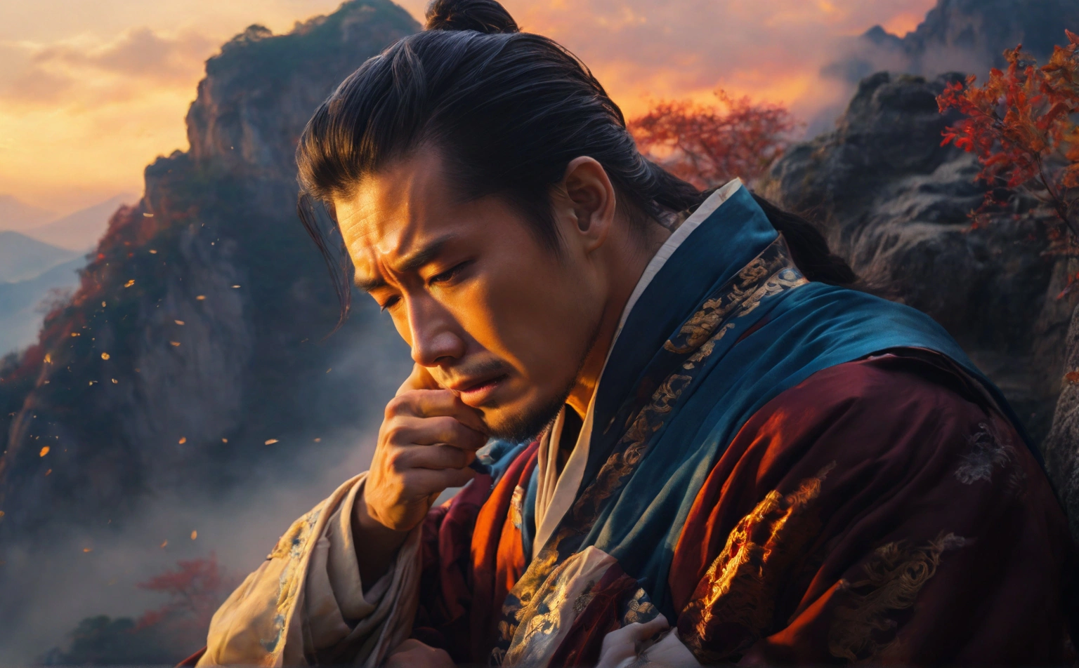 A hundred sensations spewed out | Poems and Idioms