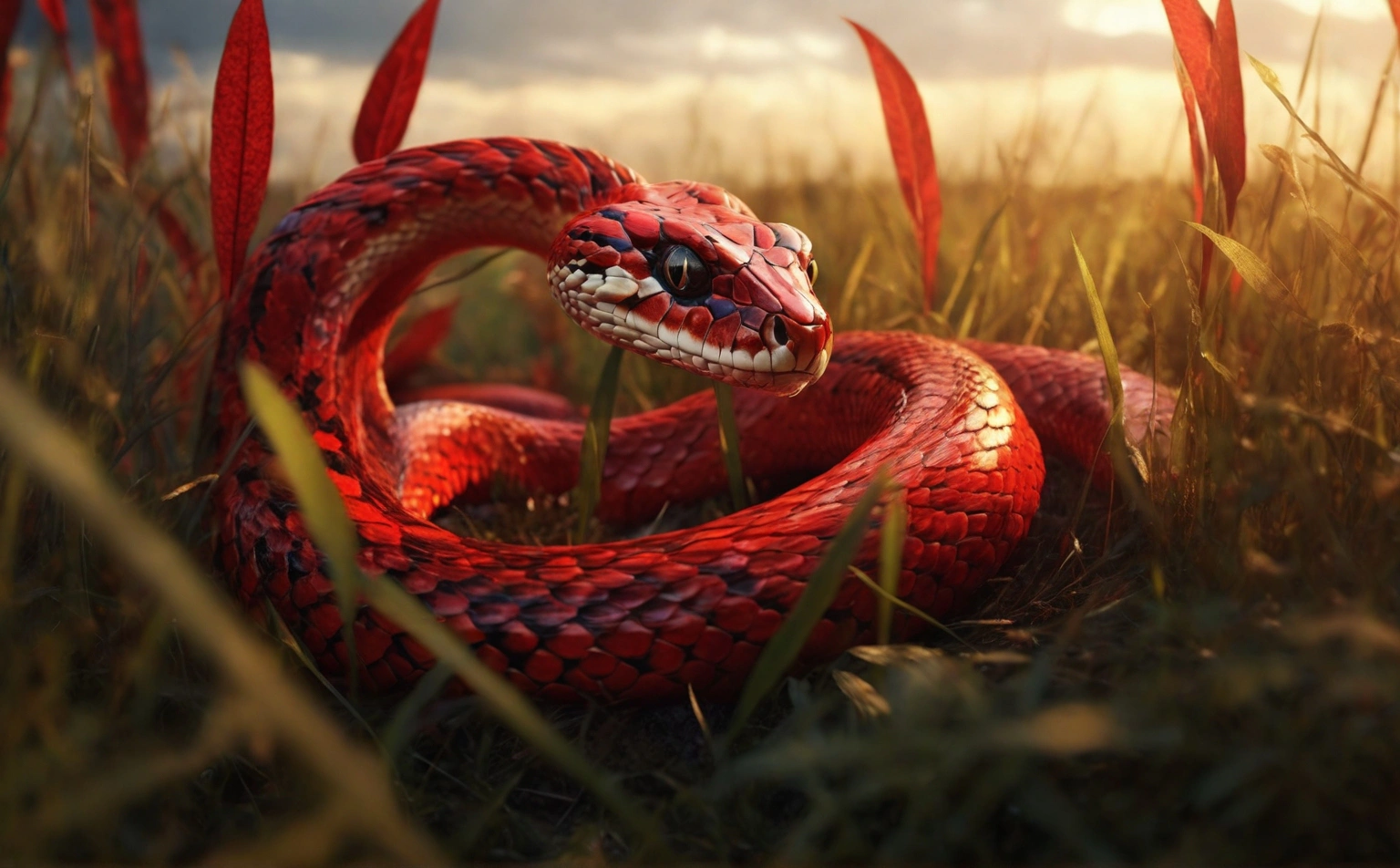Hitting the grass, disturbing the snake | Poems and Idioms