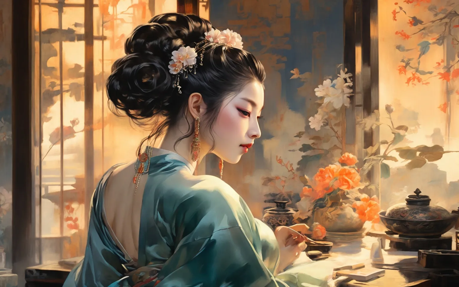 A Palace Poem by Xue Feng | Poems and Idioms