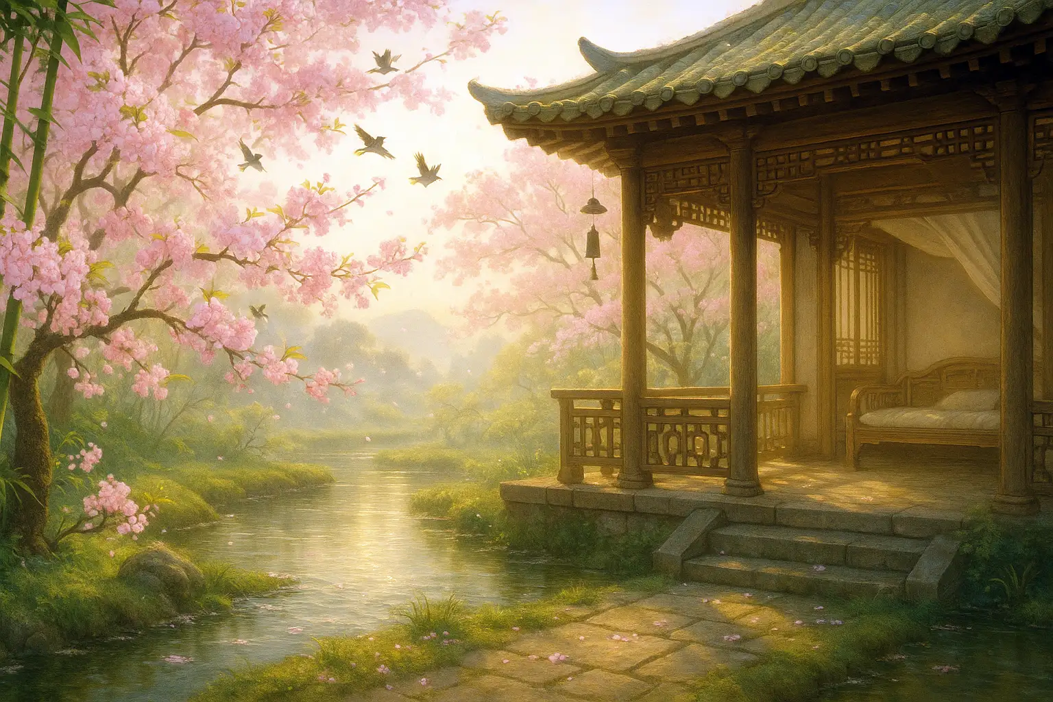A Spring Morning by Meng Haoran | Poems and Idioms