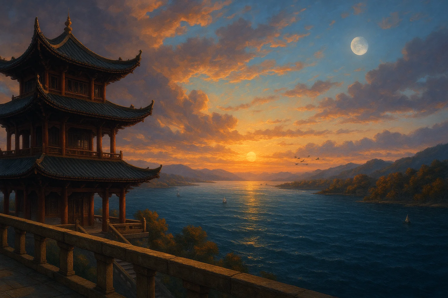 「登岳阳楼」杜甫 | 诗与酒