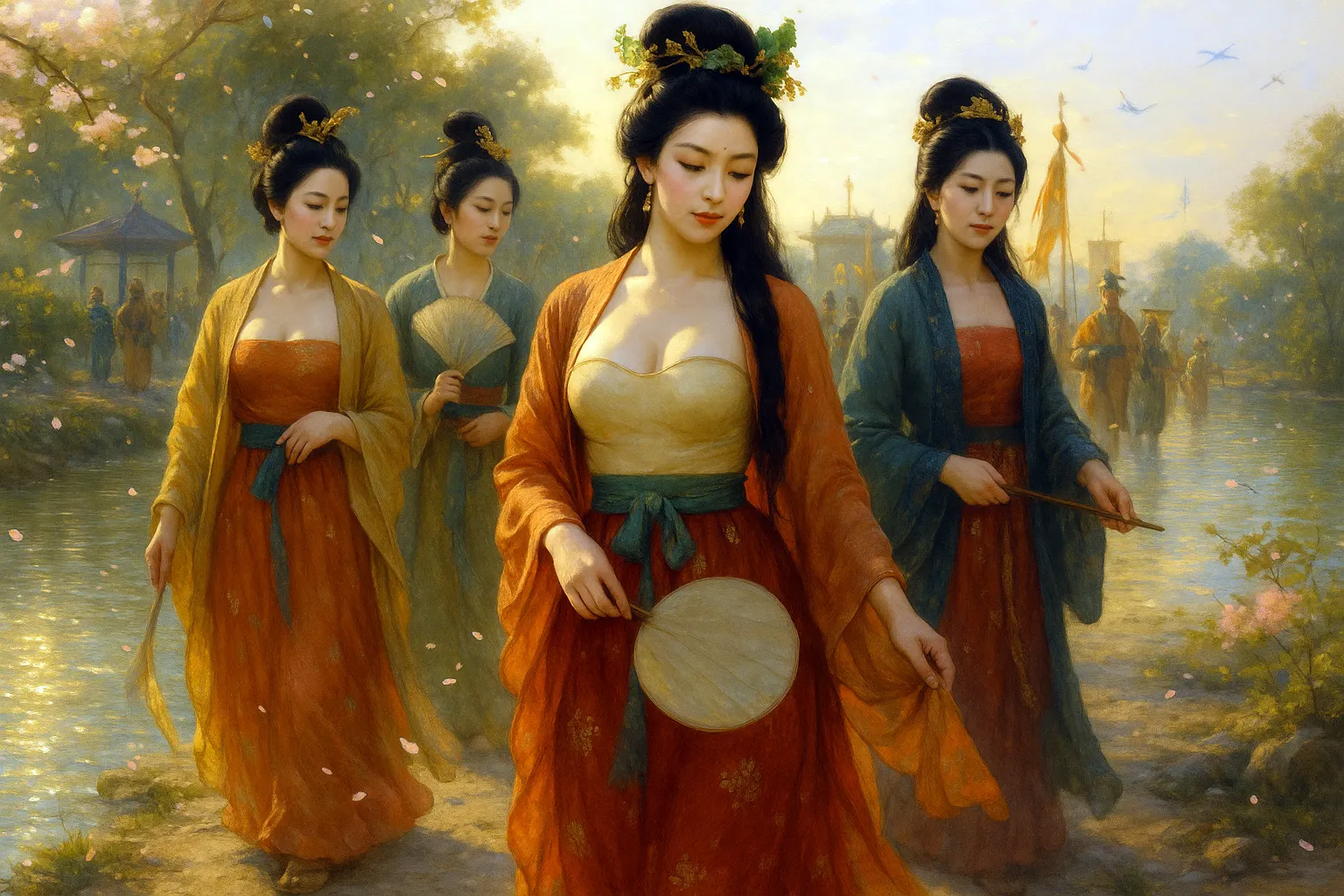 A Song of Fair Women by Du Fu | Poetry and Wine