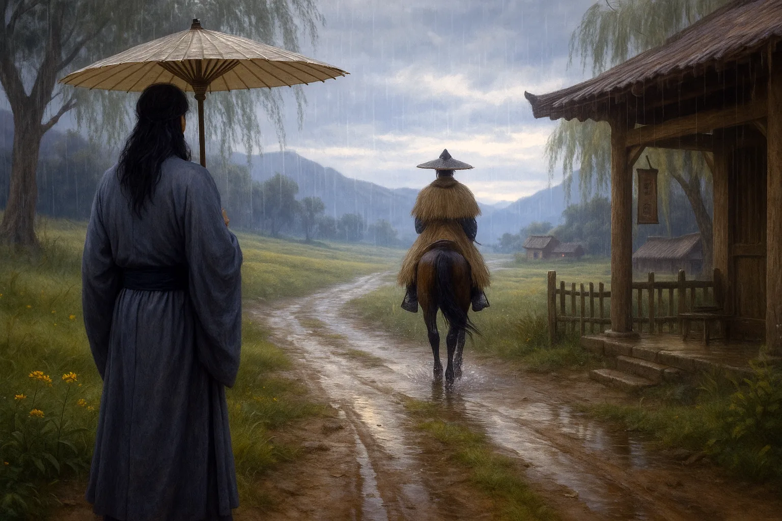 Taking Leave of Wang Wei by Meng Haoran | Poems and Idioms