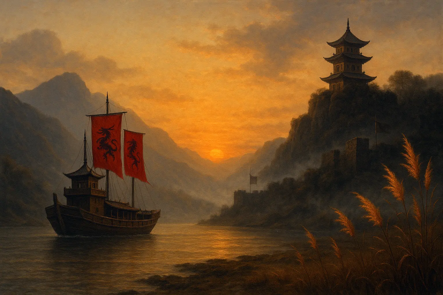 Thoughts of Old Time at West Fort Mountain by Liu Yuxi | Poetry and Wine