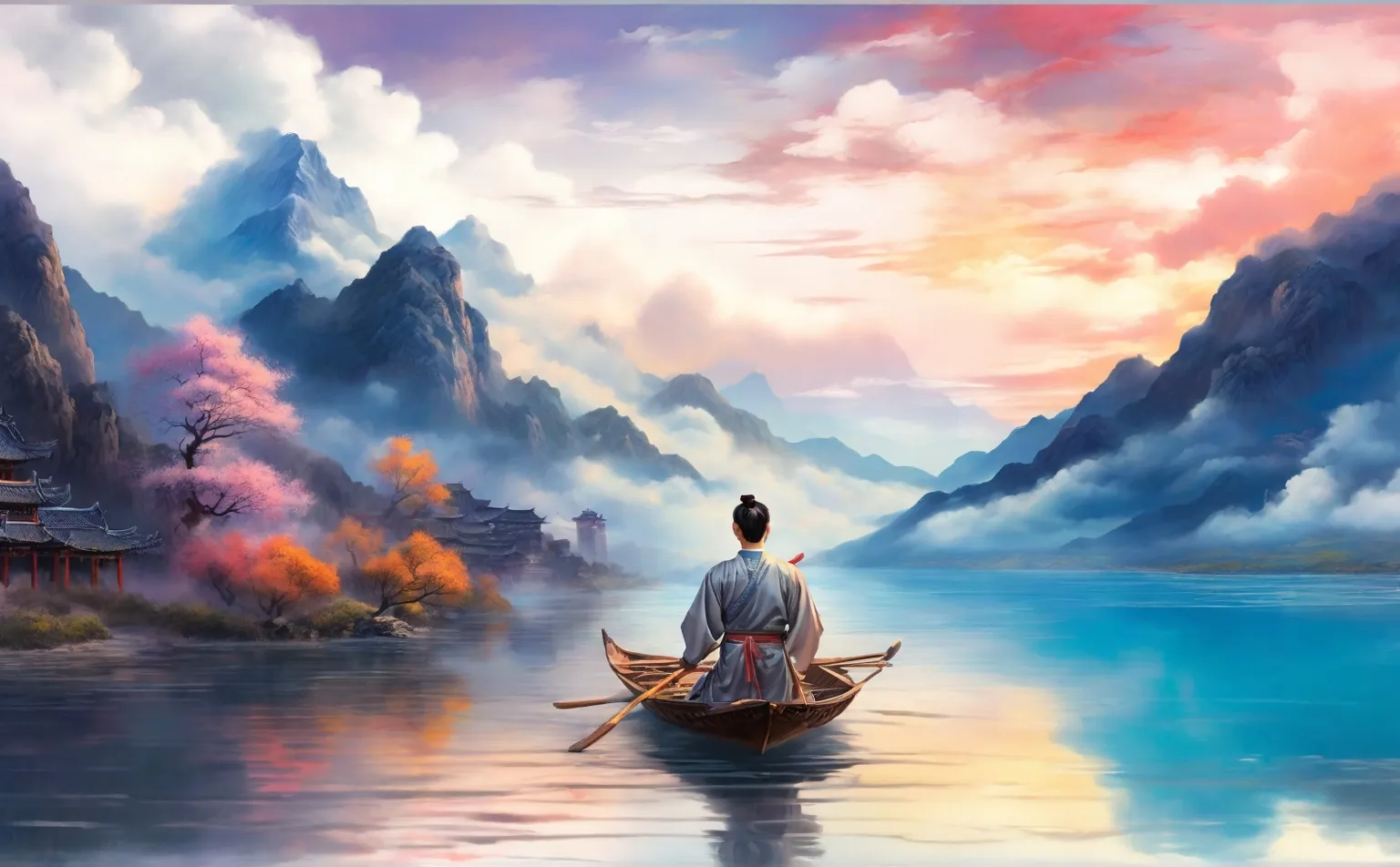 Through the Yang-tsze Gorges by Li Bai | Poems and Idioms