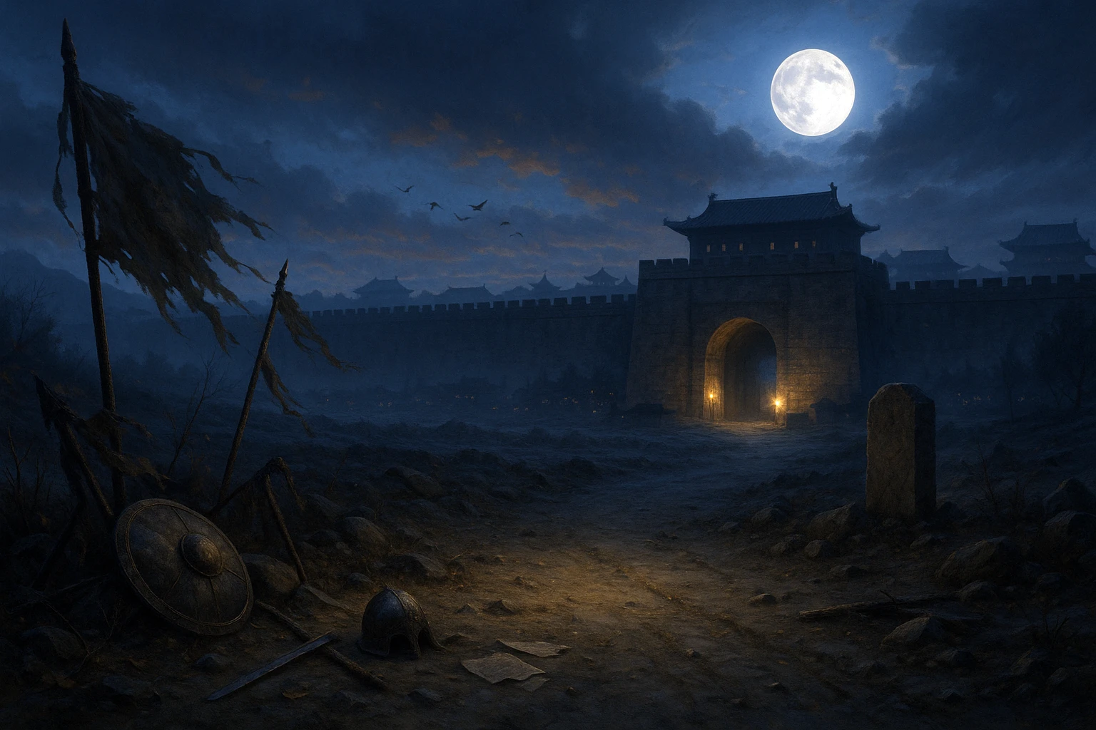 Taking Leave of Friends on My Way to Huazhou by Du Fu | Poems and Idioms