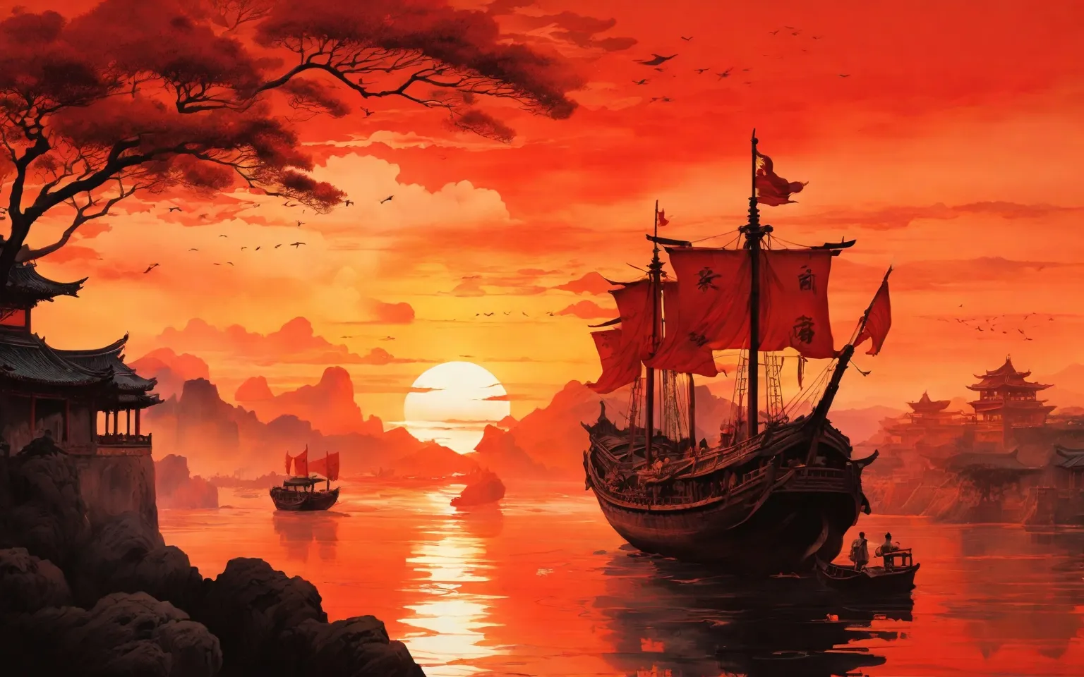 On a Walk in the Early Spring, Harmonizing a Poem by My Friend Lu ...