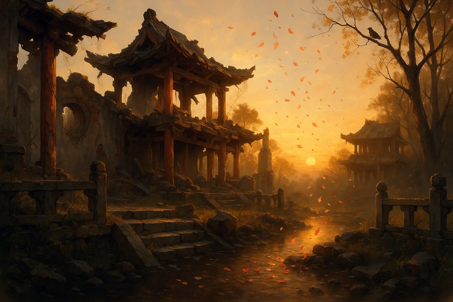 The Golden Vale by Du Mu | Poetry and Wine
