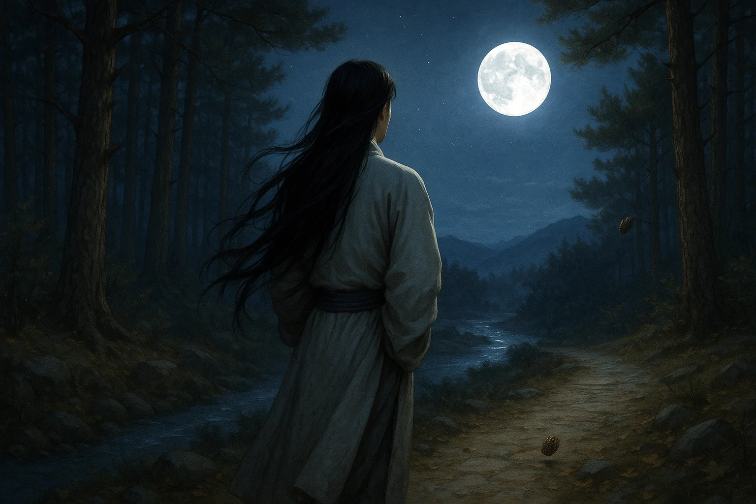 An Autumn Night Message to Qiu by Wei Yingwu | Poems and Idioms