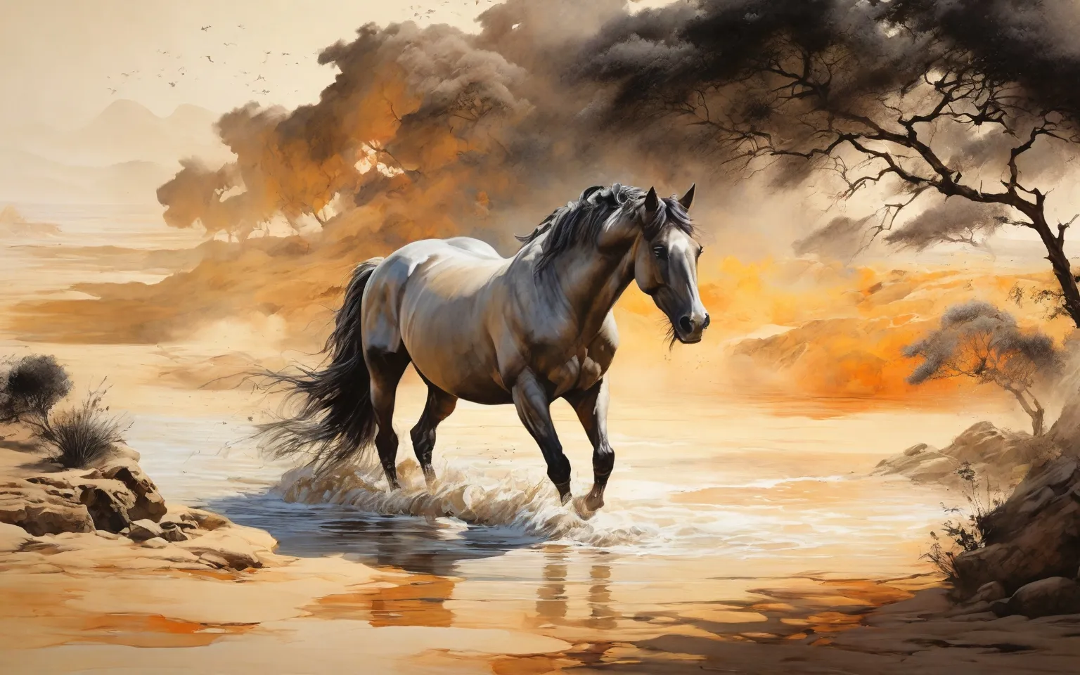 Under a Border-Fortress by Wang Changling | Poems and Idioms