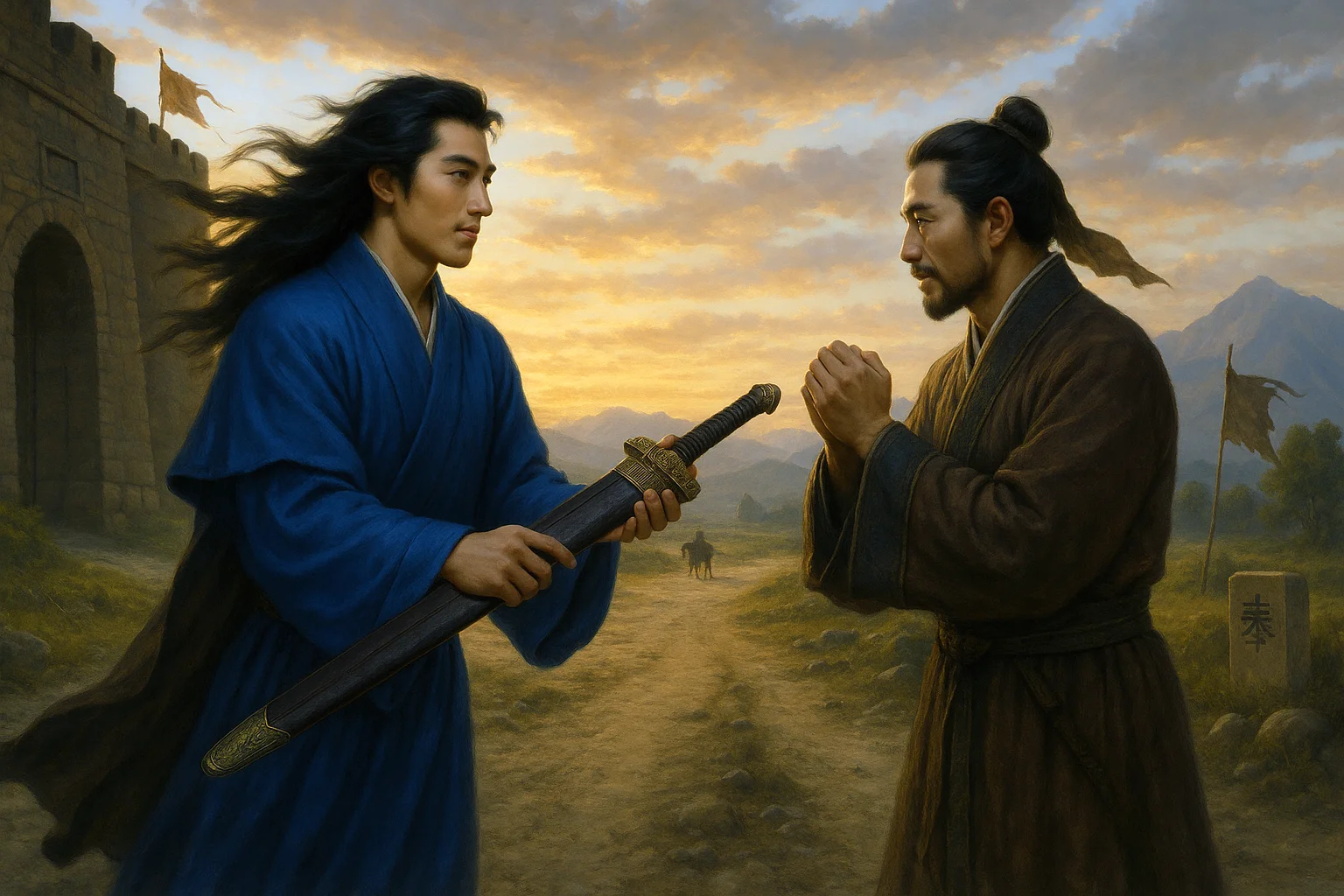 Para Zhu el Primero, que Parte a Qin de Meng Haoran | Poemas y frases ...