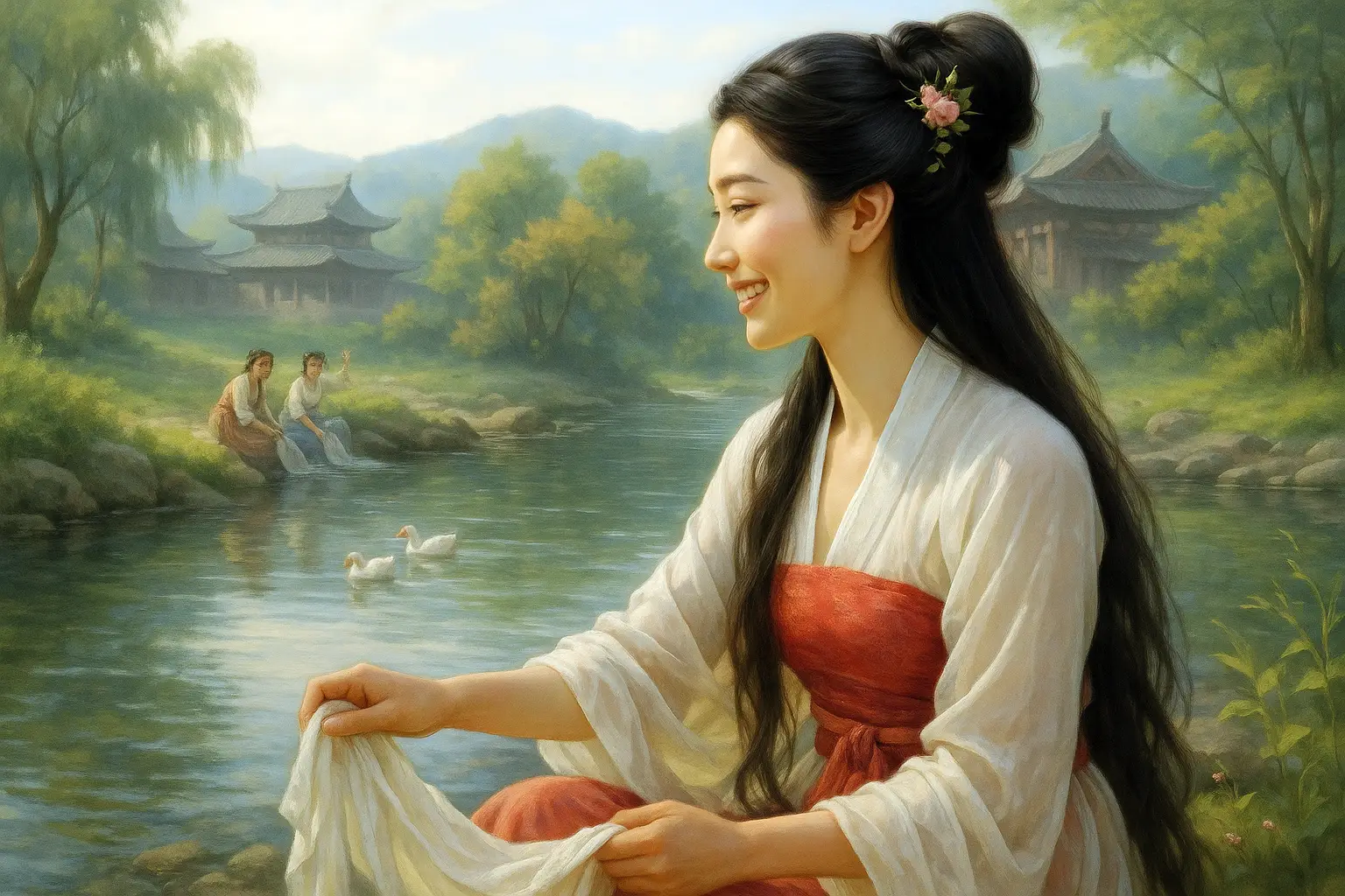 The Beautiful Xi Shi by Wang Wei | Poetry and Wine