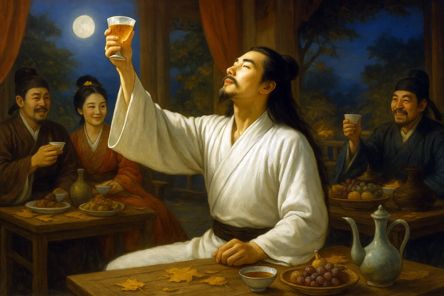 Compuesto en un viaje de Li Bai | Poemas y frases hechas