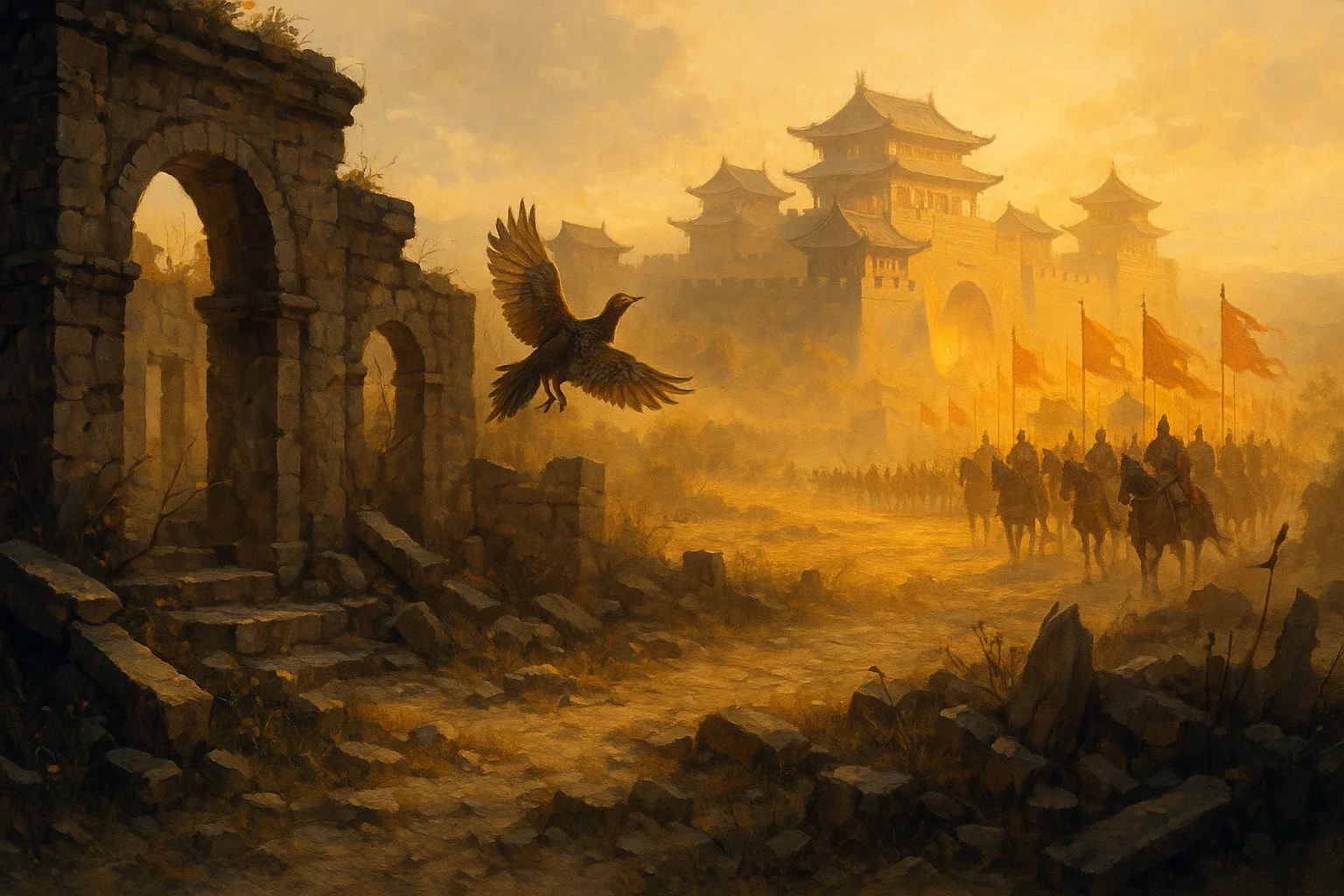The Ruined Capital of Yue by Li Bai | Poems and Idioms