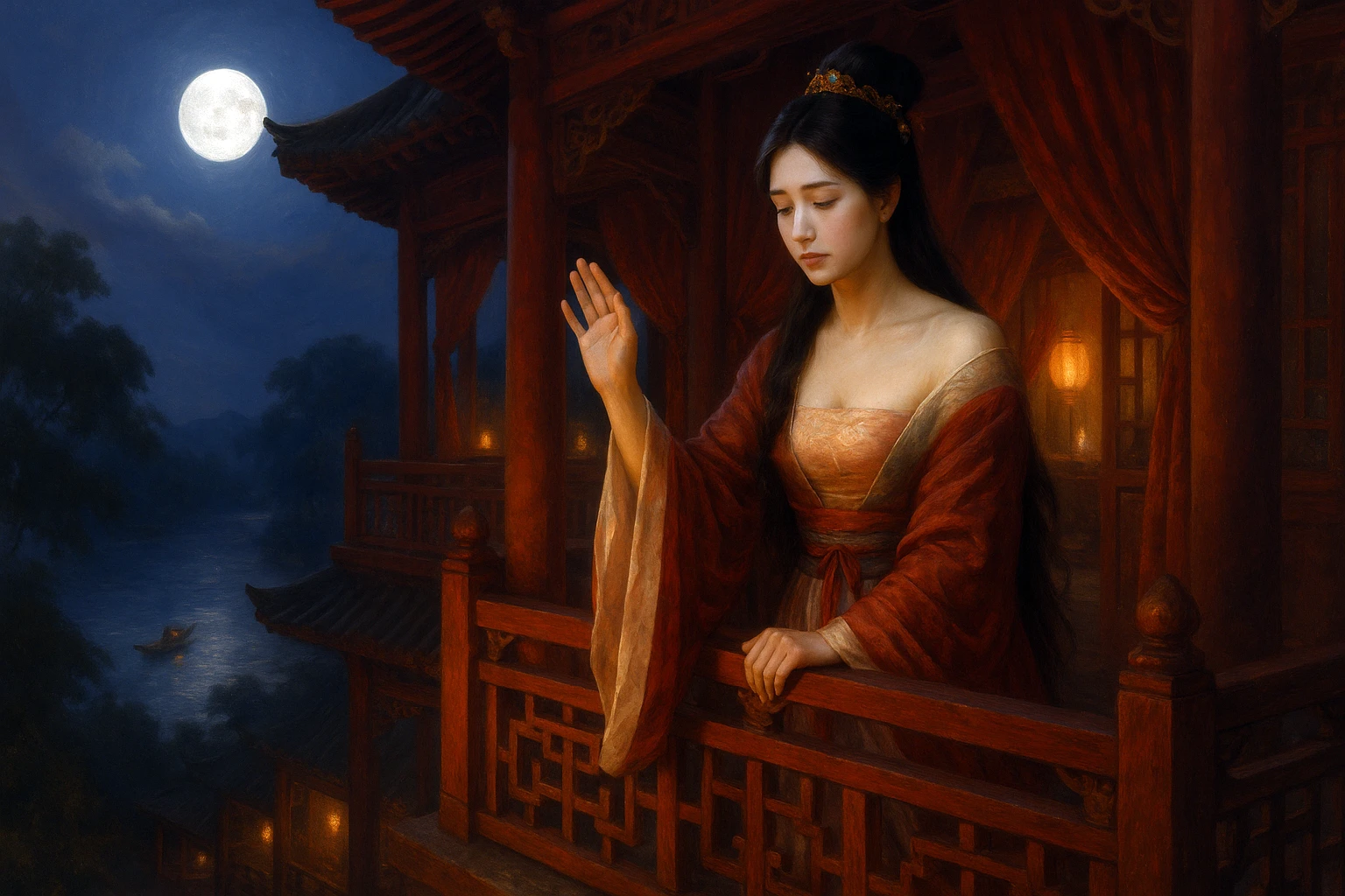 Noche de Despedida — Según la Melodía Pusaman de Wei Zhuang | Poemas y ...