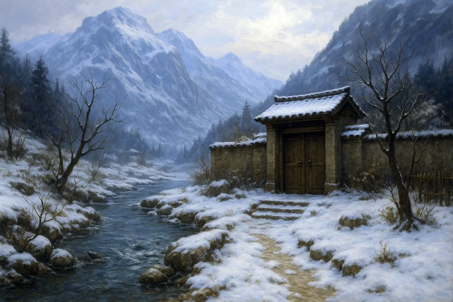 「休日访人不遇」韦应物 | 诗与酒