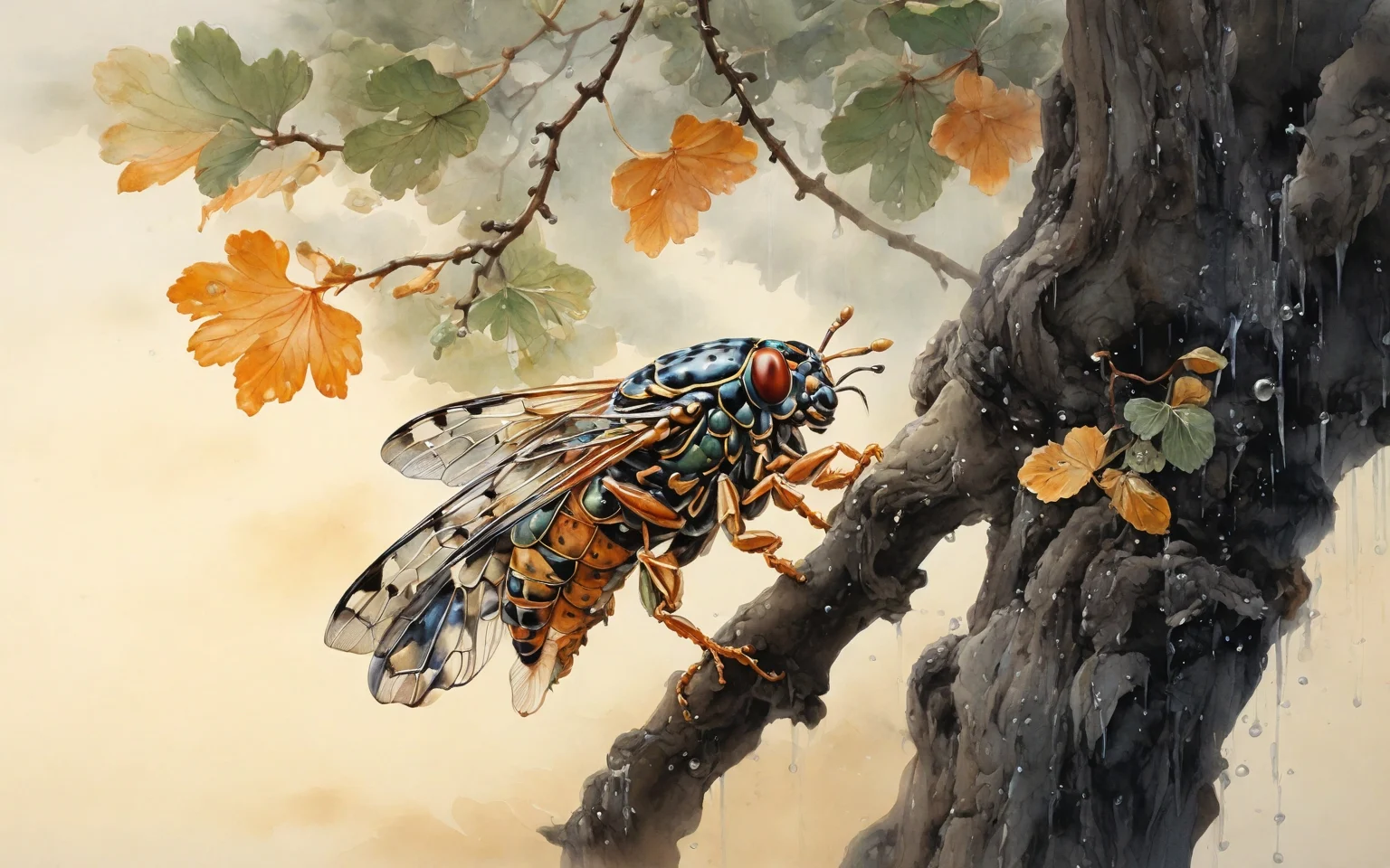 To the Cicada by Yu Shinan | Poetry and Wine