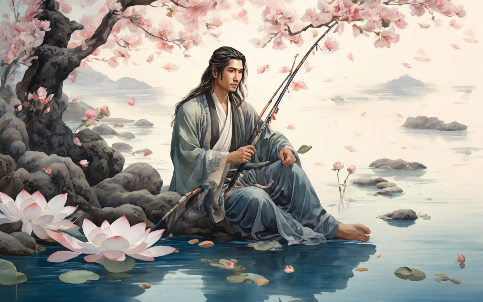 La Baie des Pêcheurs de Chu Guangxi | Poèmes et expressions idiomatiques