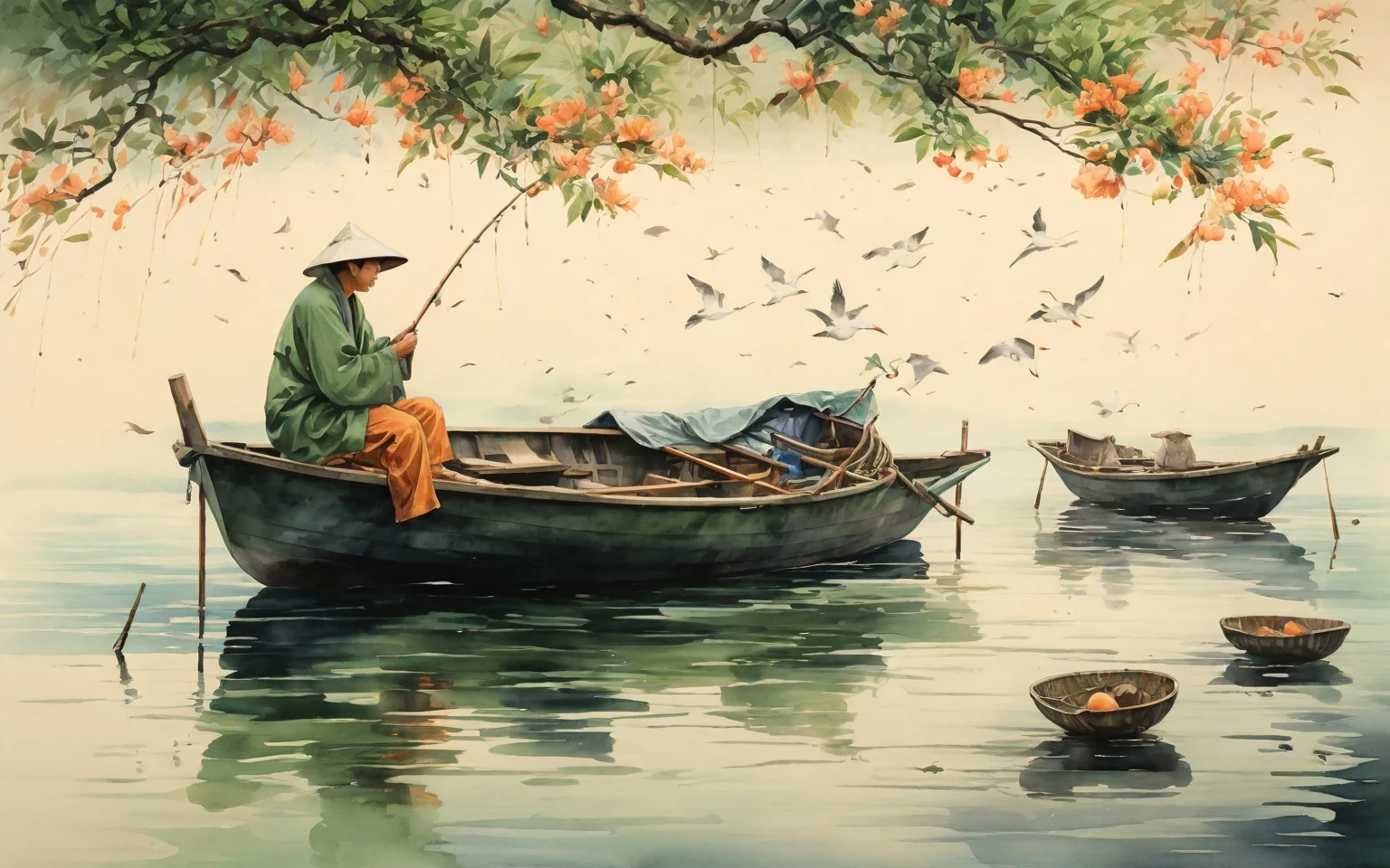 「渔歌子 · 西塞山前白鹭飞」张志和 | 诗与酒