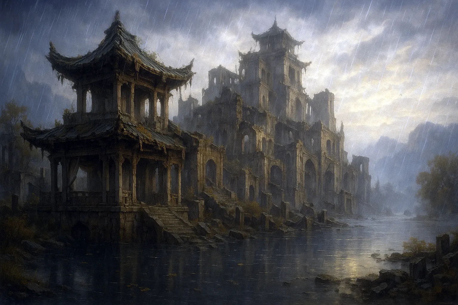 「题宣州开元寺水阁」杜牧 | 诗与酒