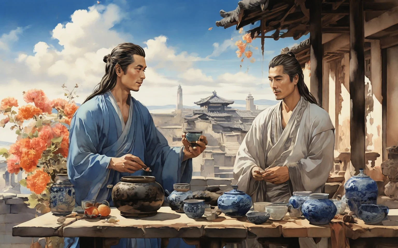 「赠人」李群玉 | 诗与酒