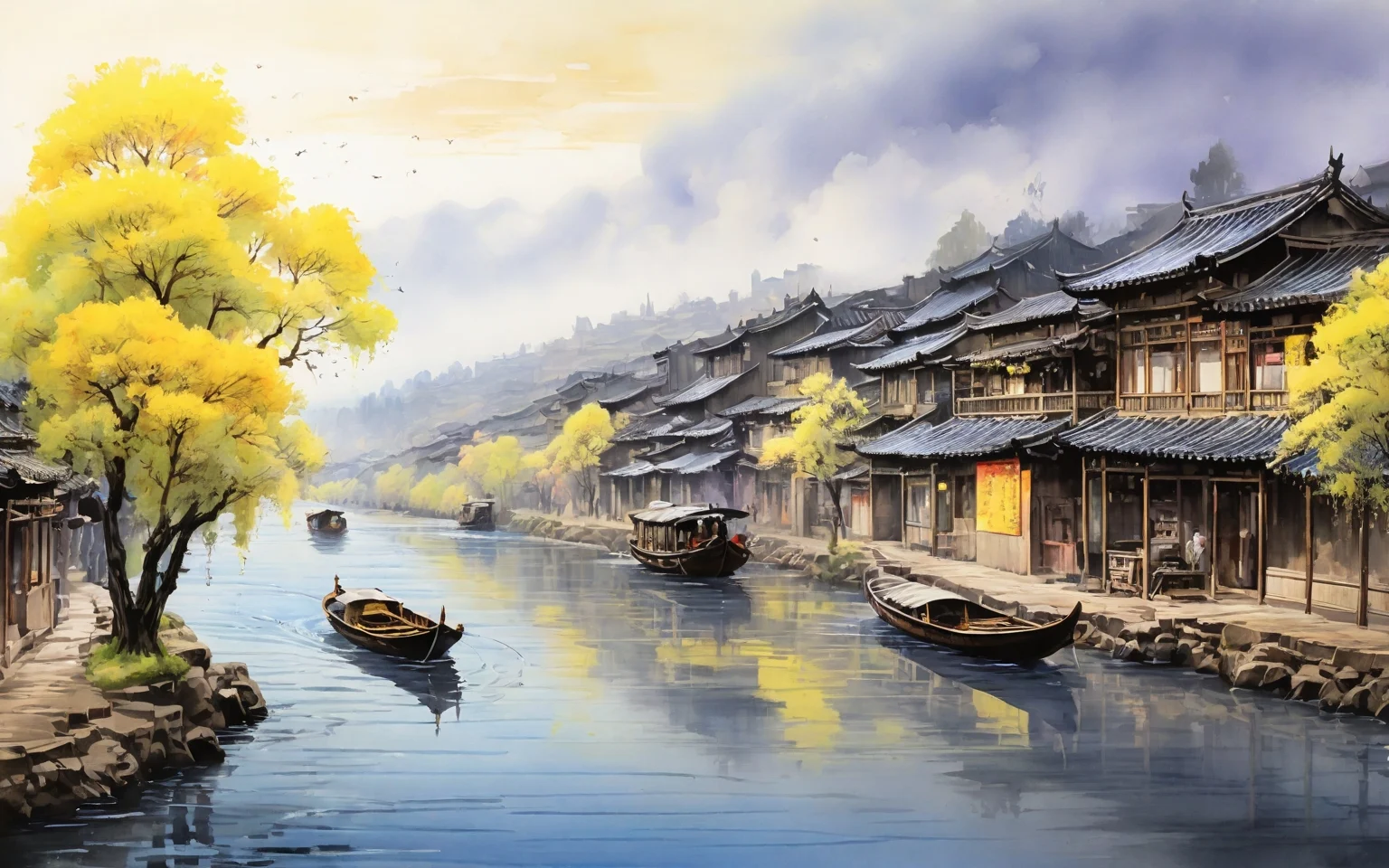 「秦淮杂诗二十首 · 其一」王士祯 | 诗与酒
