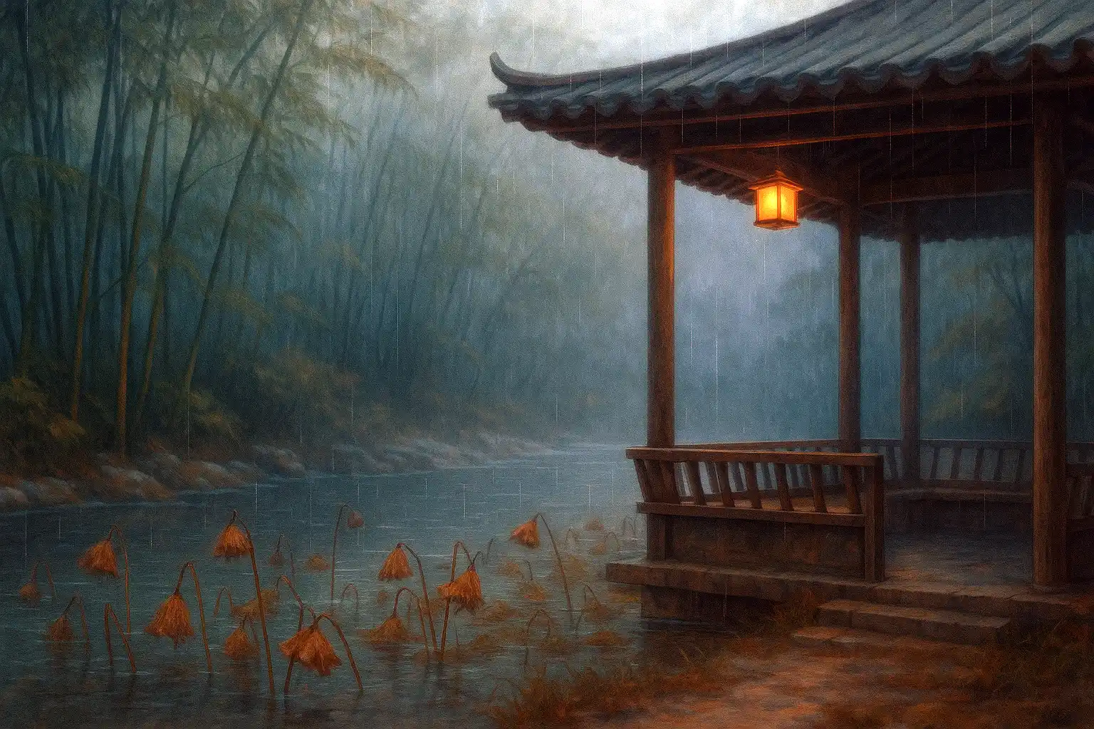 For the Cui Brothers at Luo's Pavilion by Li Shangyin | Poems and Idioms