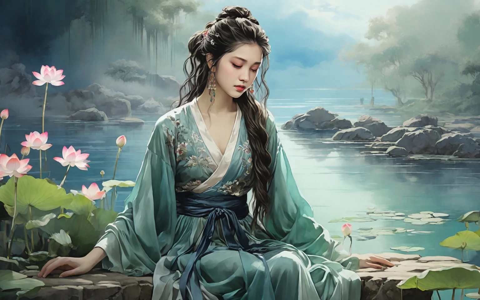 Song of the Southern Rivershore by Zhang Chao | Poems and Idioms