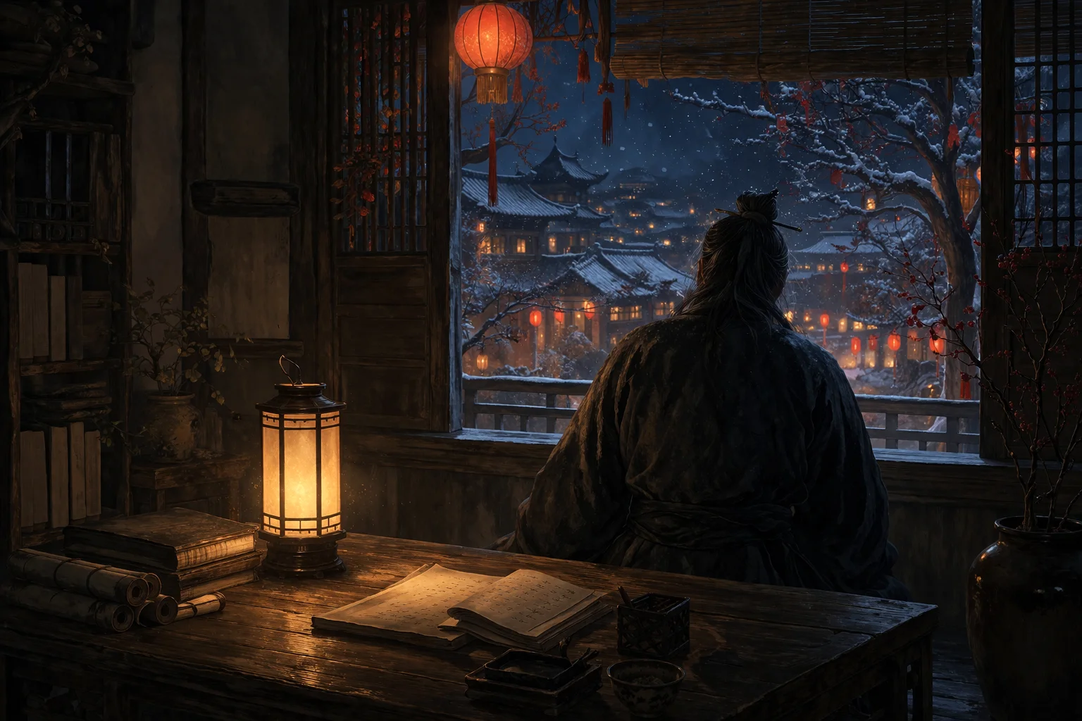 Written on New Year's Eve by Gao Shi | Poetry and Wine