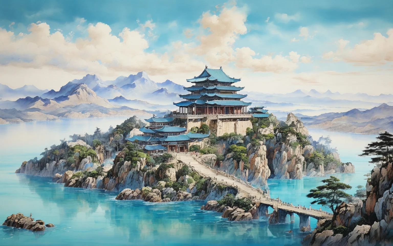 The Palace of the Beauty I by Pi Rixiu | Poems and Idioms