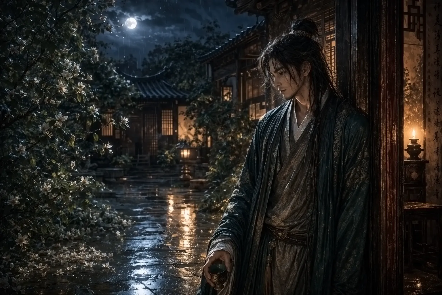 Talking with My Cousin One Summer Night by Dou Shuxiang | Poetry and Wine