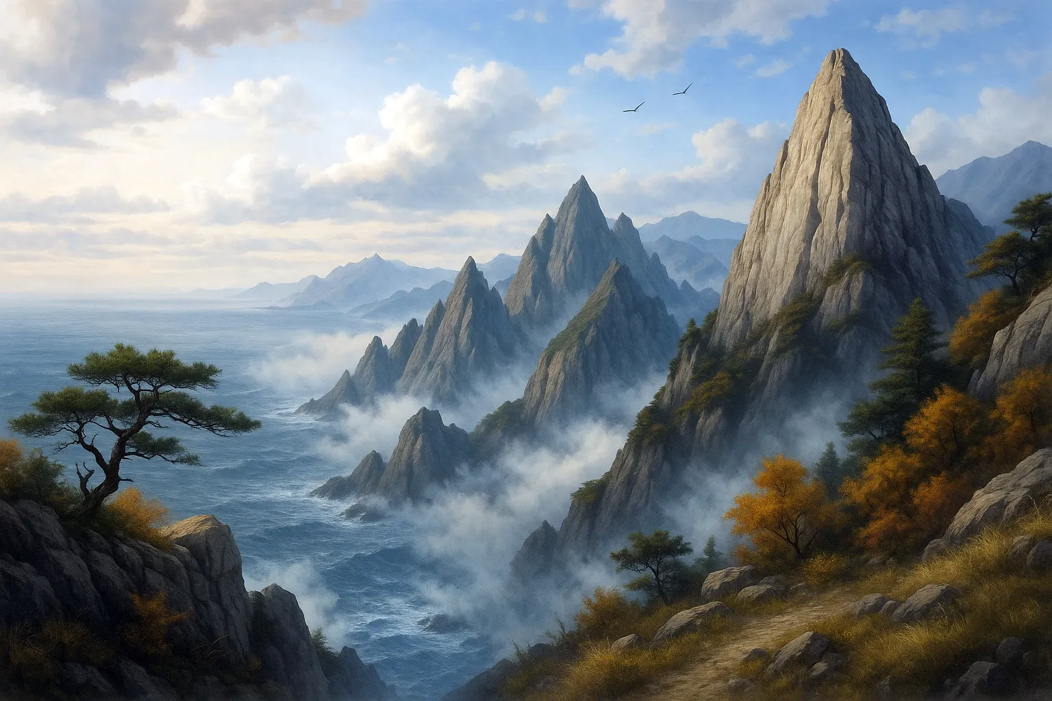 Rocky Hills Viewed Together with Abbot Haochu by Liu Zong-yuan | Poems and Idioms