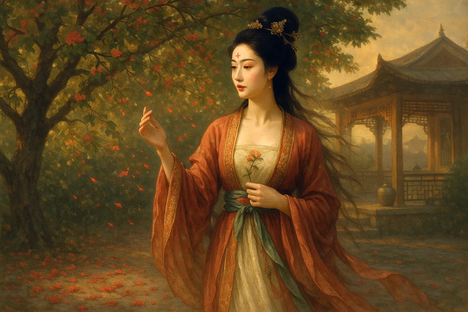Sighing over Fallen Flowers by Du Mu | Poetry and Wine
