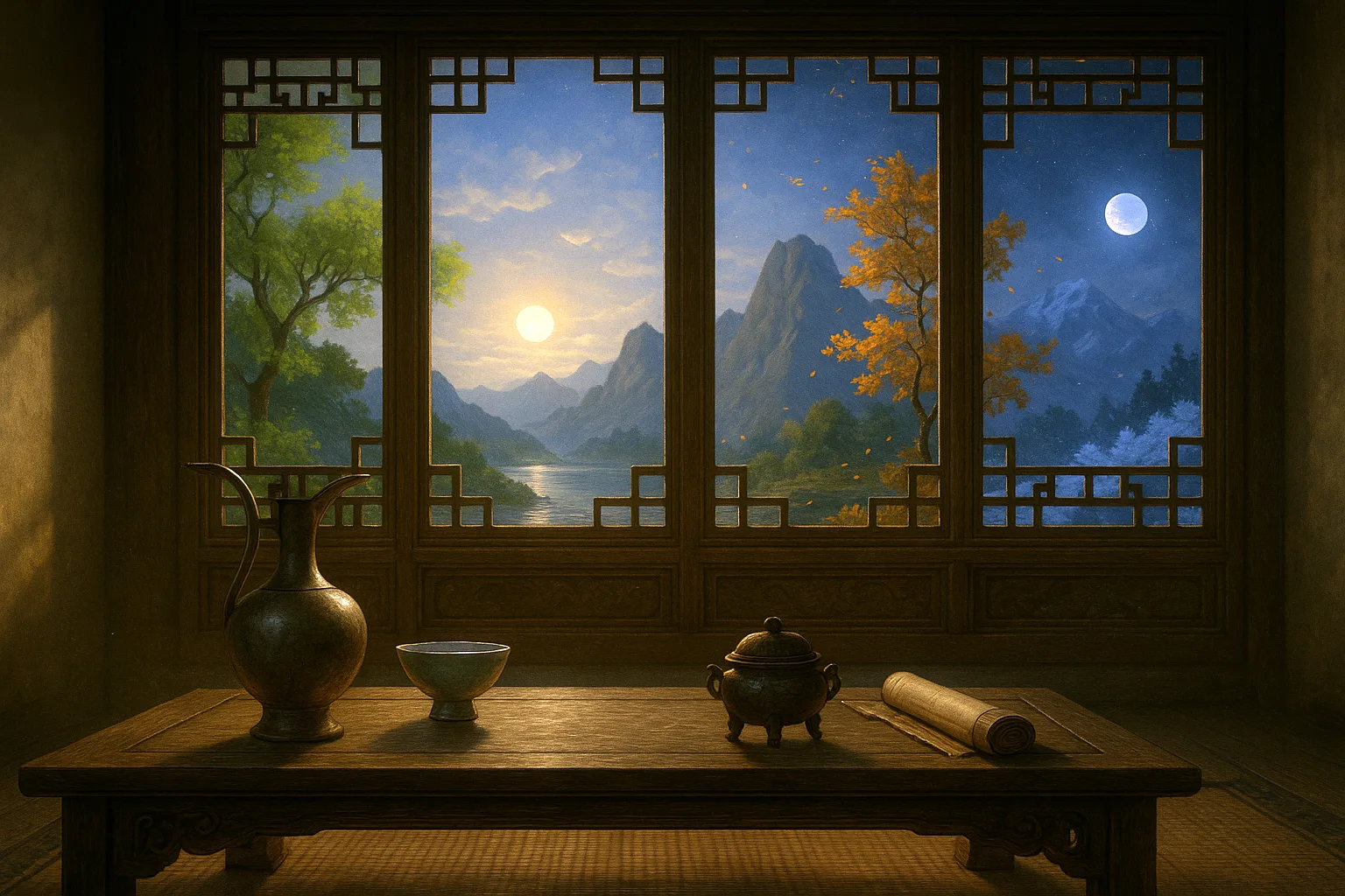 Wine-drinking Song I by Tao Yuanming | Poems and Idioms