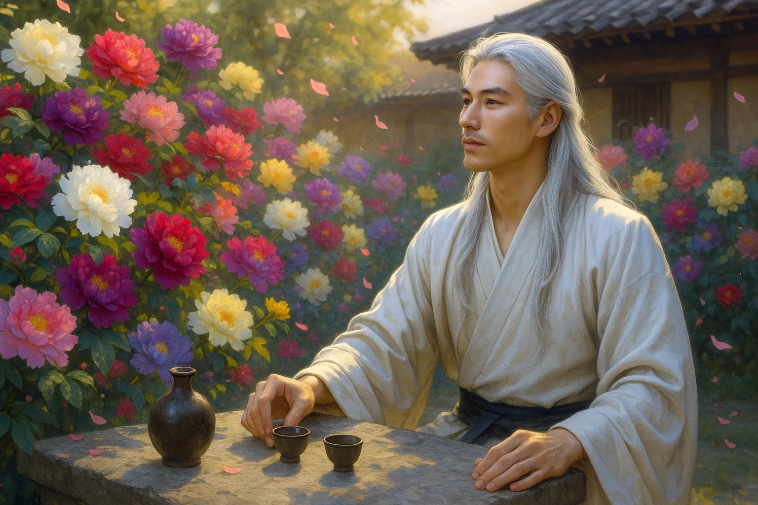 「饮酒看牡丹」刘禹锡 | 诗与酒