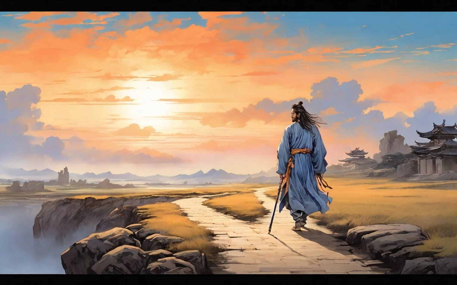 Meeting a Knight-Errant by Qian Qi | Poems and Idioms