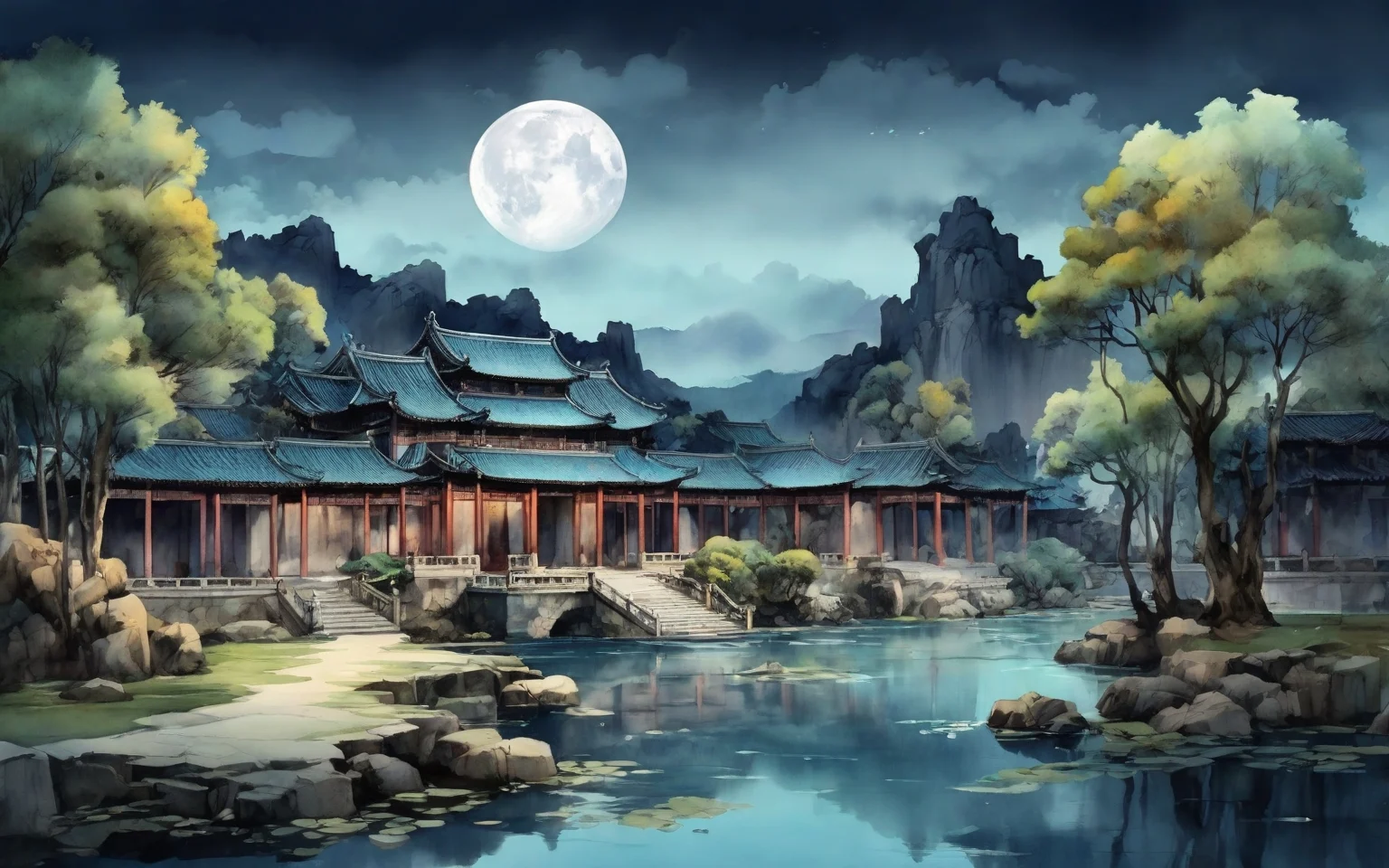 The Palace of the Beauty II by Pi Rixiu | Poetry and Wine