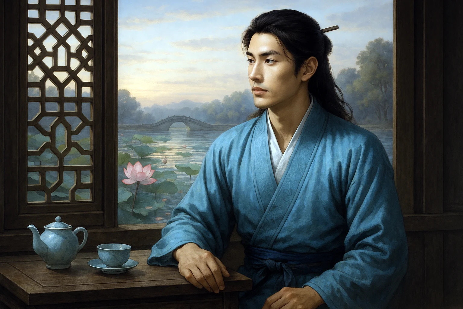 Lament for Red Robes: Lotus in Wuxing by Jiang Kui | Poetry and Wine