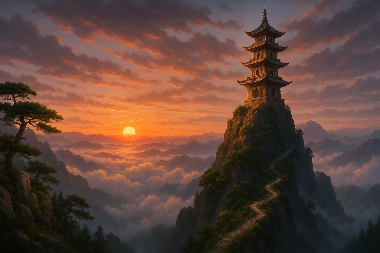 Ascending the Flying Peak by Wang Anshi | Poetry and Wine