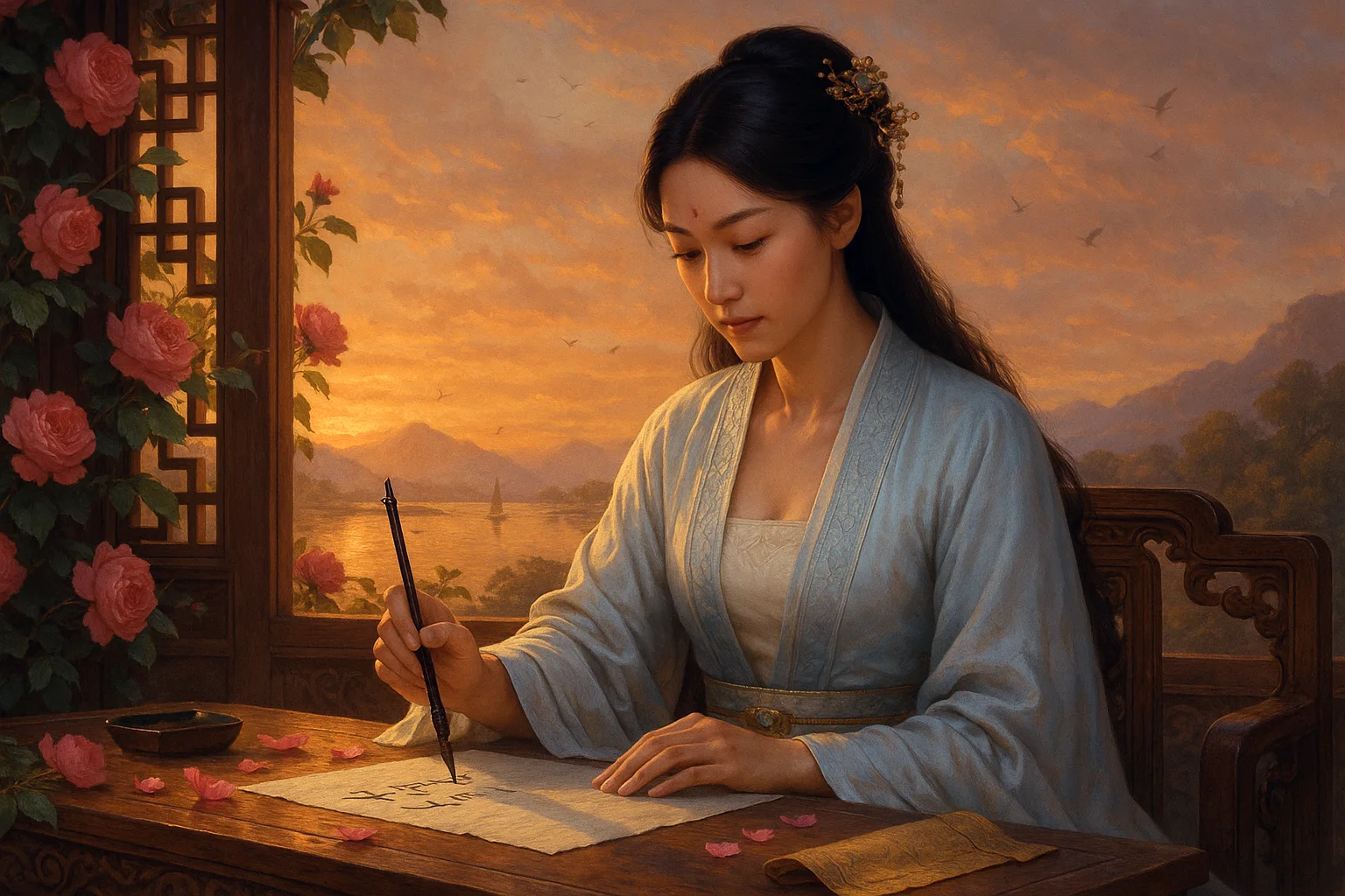 The First of Dizhou: Waves Recede from Cold Sands by Zhou Bangyan ...
