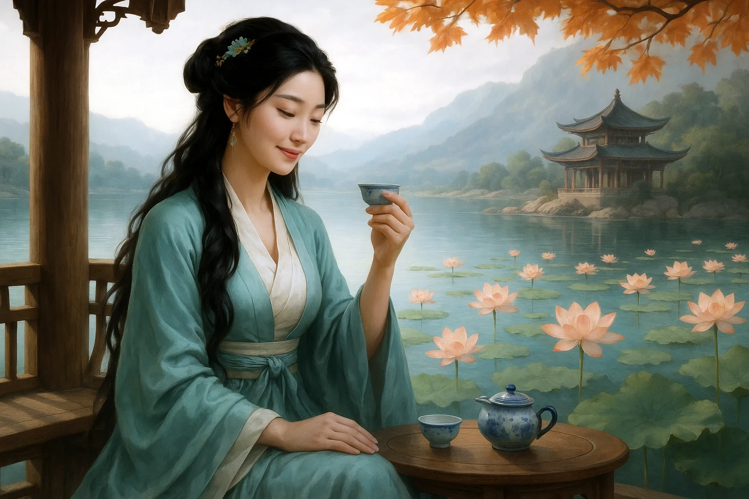 El Pabellón Circular de Olas de Zeng Gong | Poemas y frases hechas