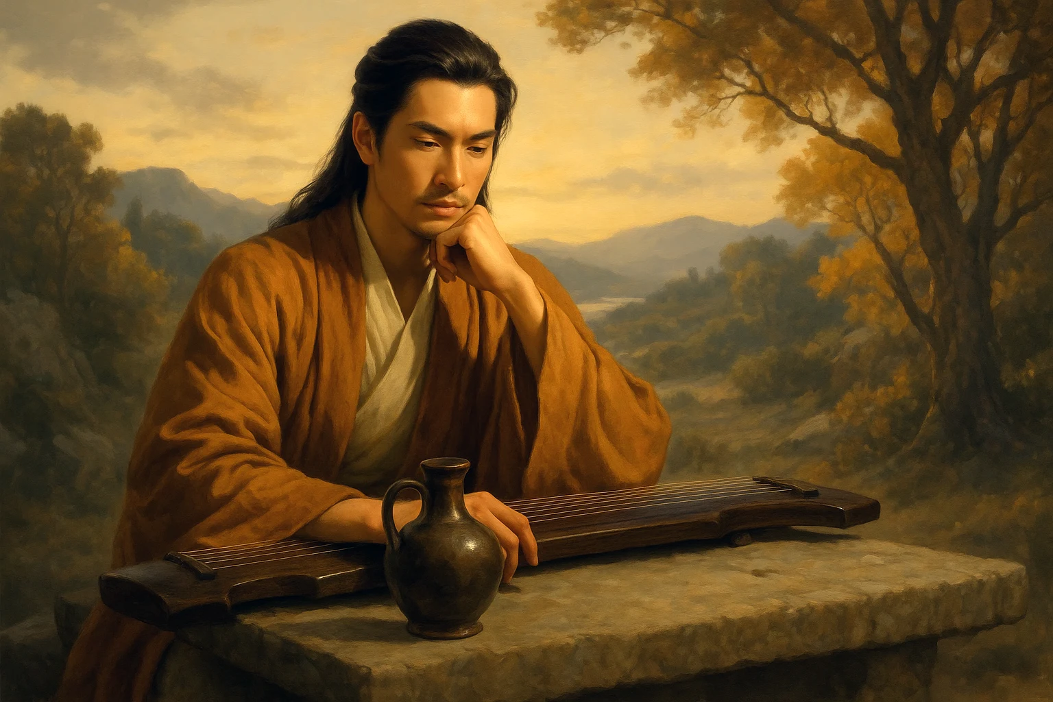 A Li Qing, Yuan Shiyu y Wu Wuling, desde Lingling de Liu Zongyuan ...
