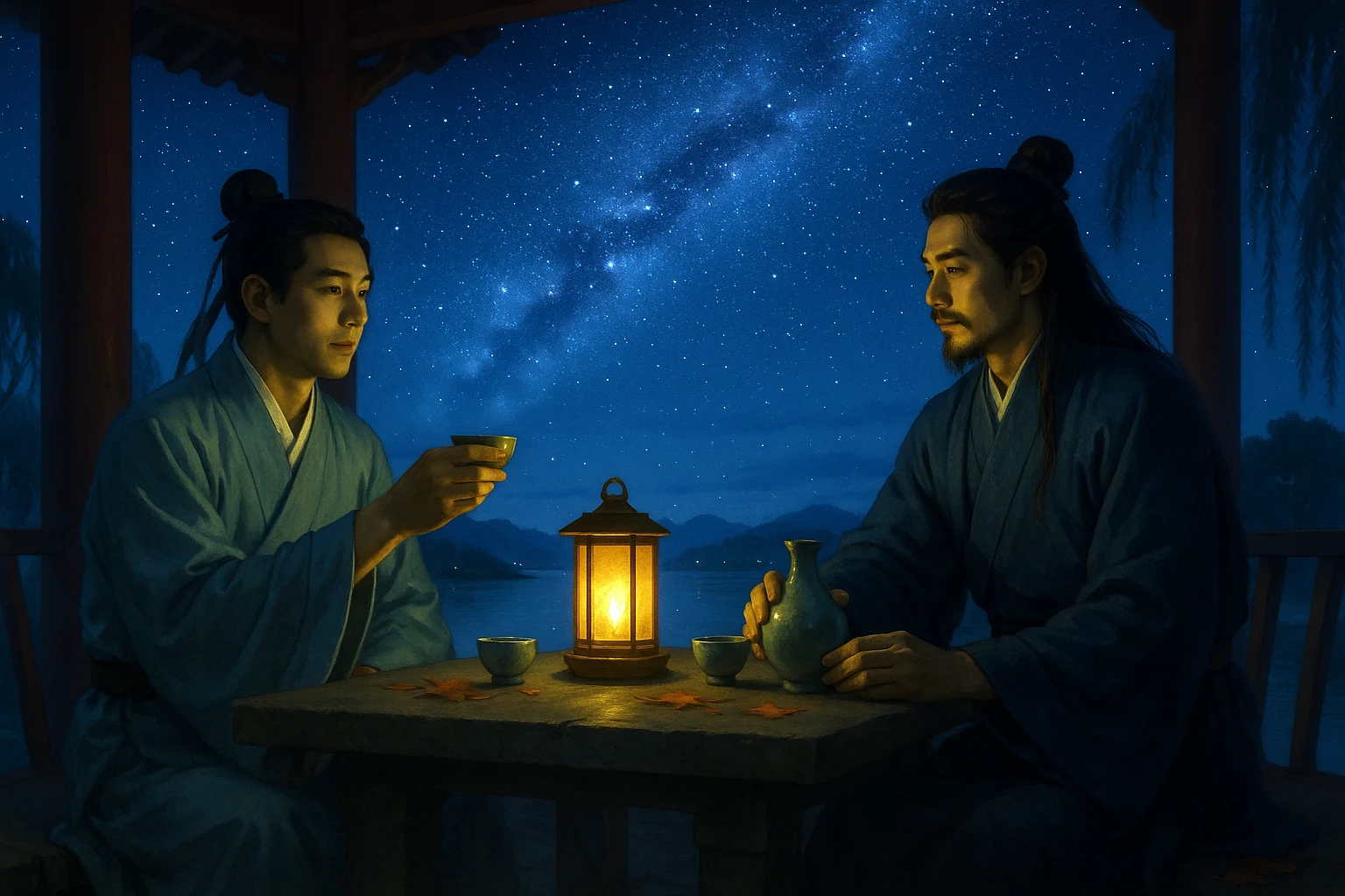 Farewell to Lu Qing by Sikong Shu | Poems and Idioms