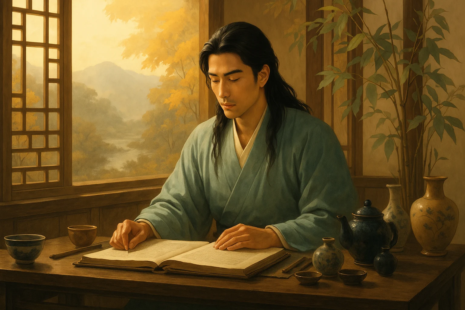 The Condensed Incense Studio de Zeng Gong | Poetry and Wine