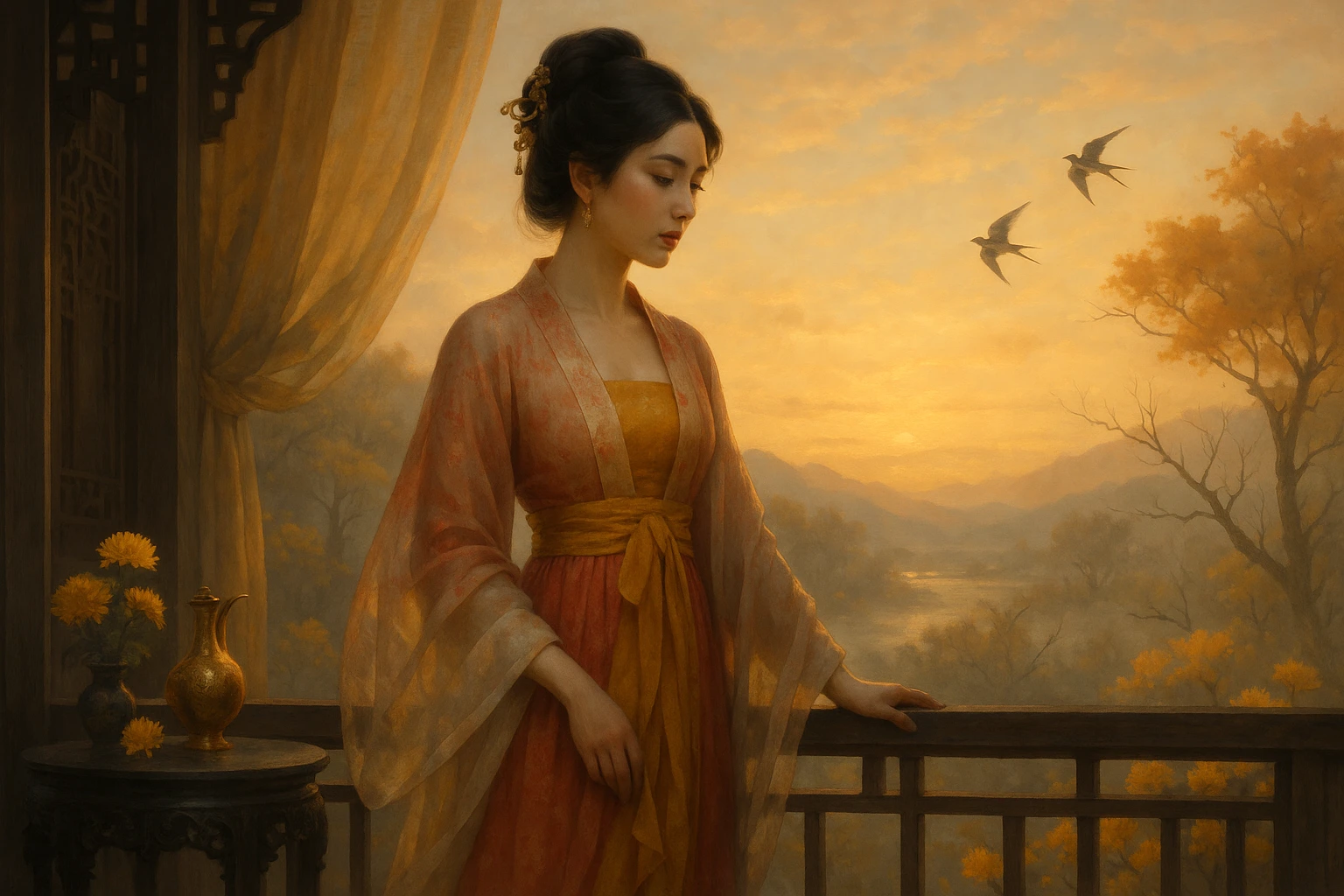 Song of Breaking Array: When Swallows Are Ready to Go by Yan Shu | Poems and Idioms