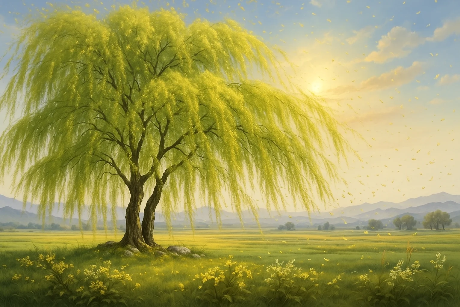 Ode to the Willow by Zeng Gong | Poems and Idioms