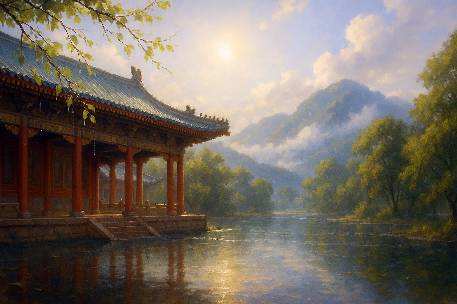 In Response to the Prince on the First Clear Day by Yu Shinan | Poetry ...